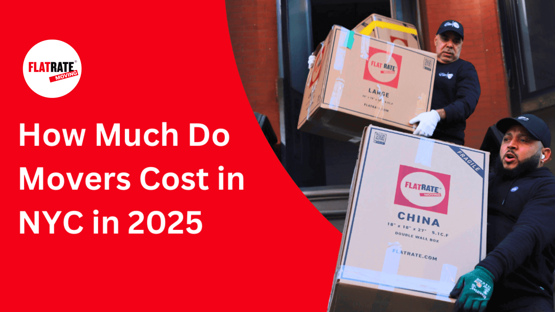 How much do movers cost in NYC | 2025 Updated - Flatrate Moving